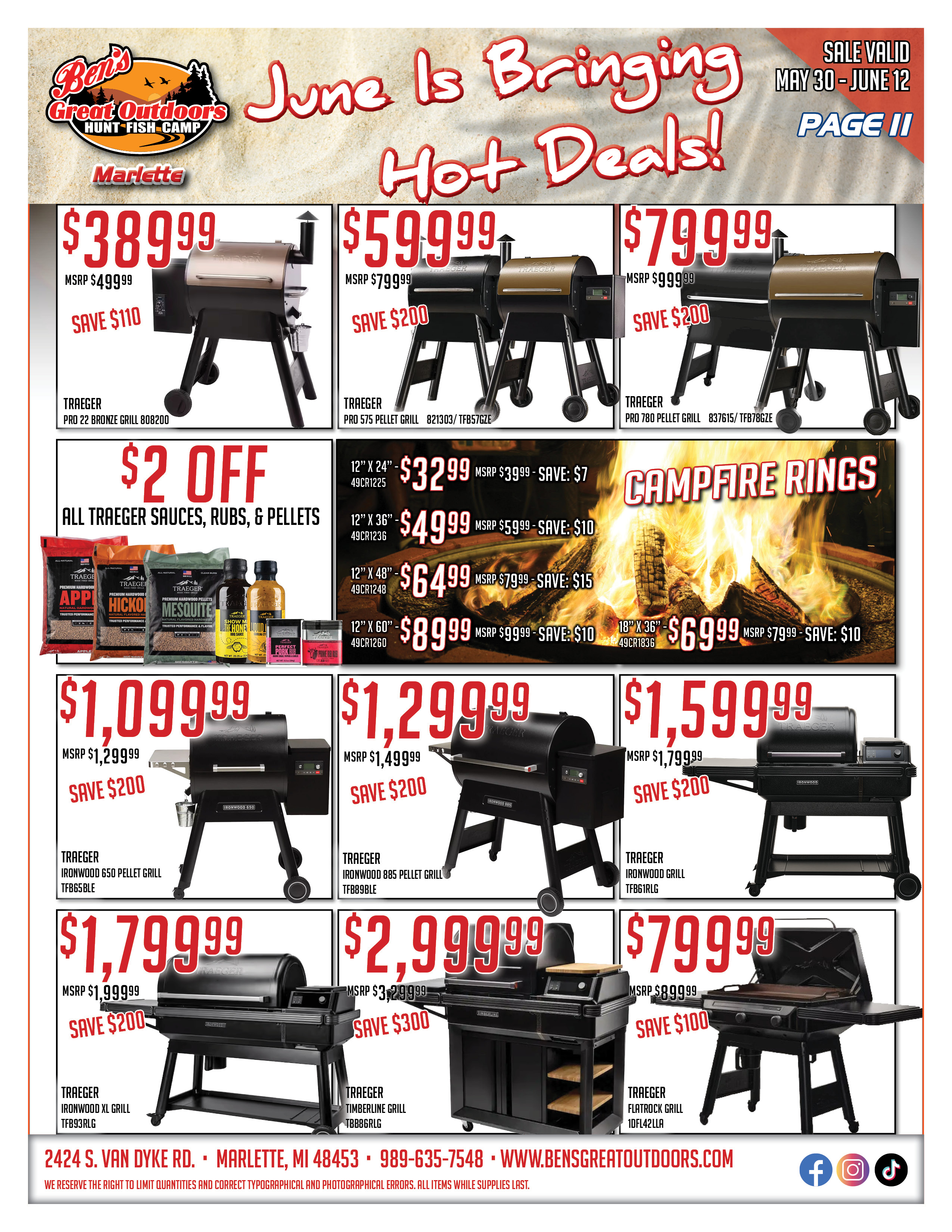 BGO Weekly Ad | Ben's Great Outdoors