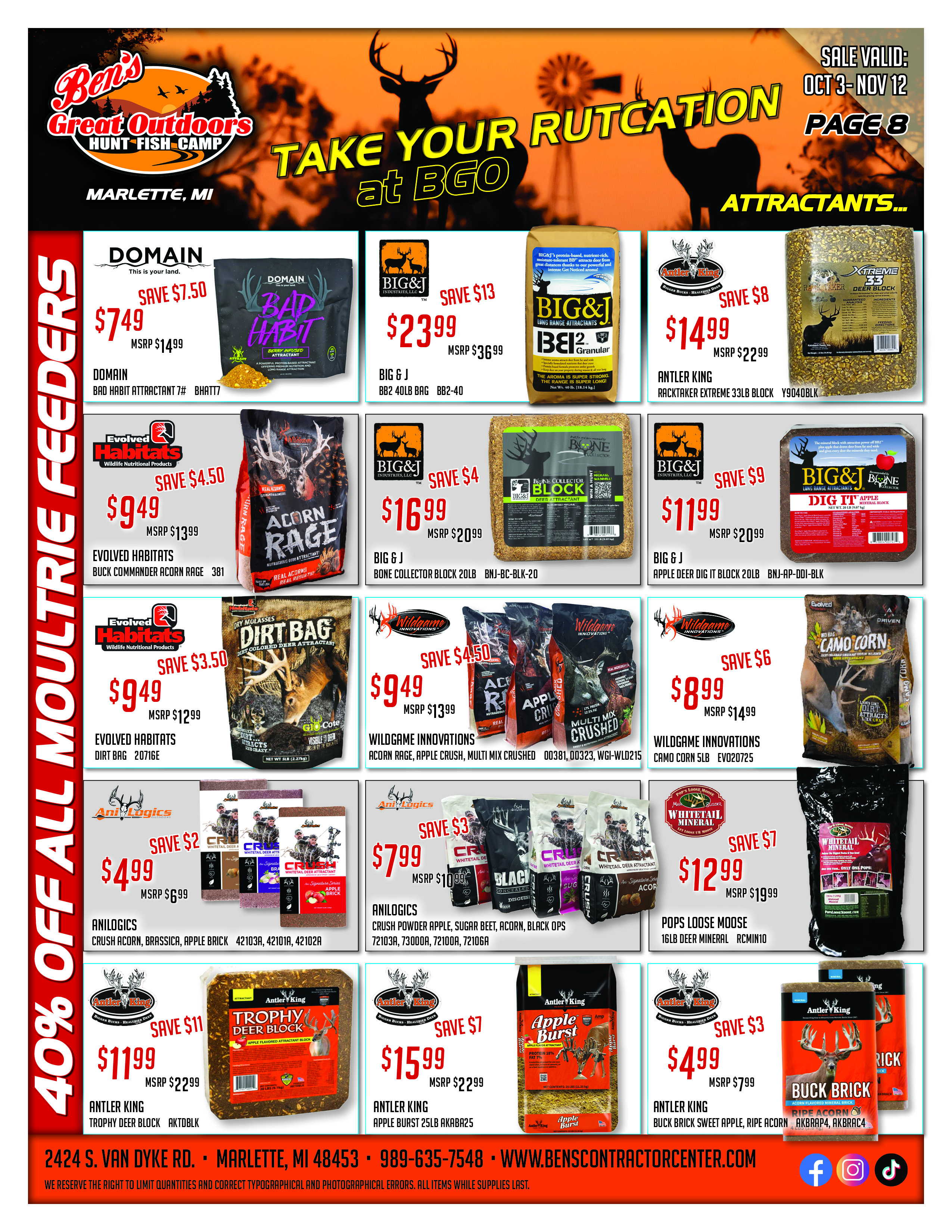 BGO Weekly Ad | Ben's Great Outdoors